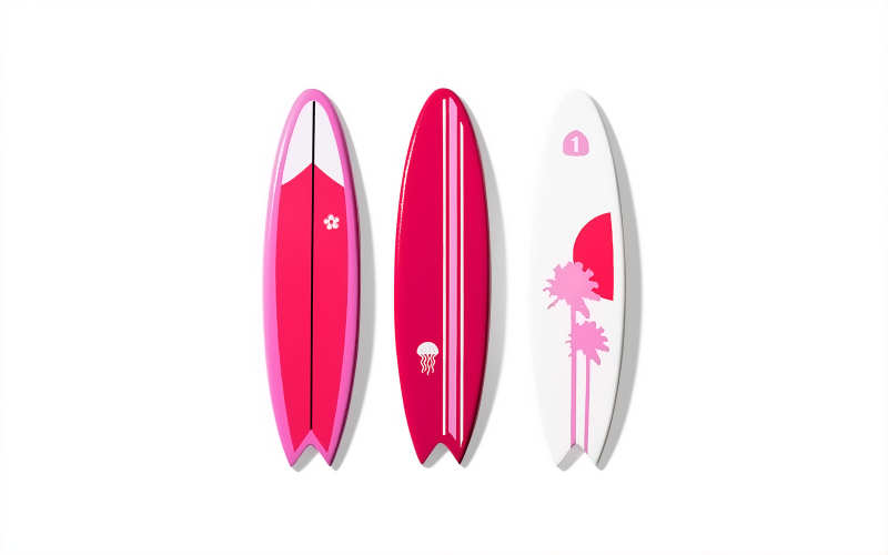 Candylab Toys Surfbrett Set Santa Monica | Magnetische Surfboards