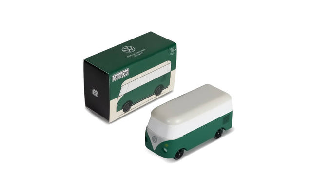 Candycar® VW Bus T1 Pinecone Green | Candylab Toys Holzauto